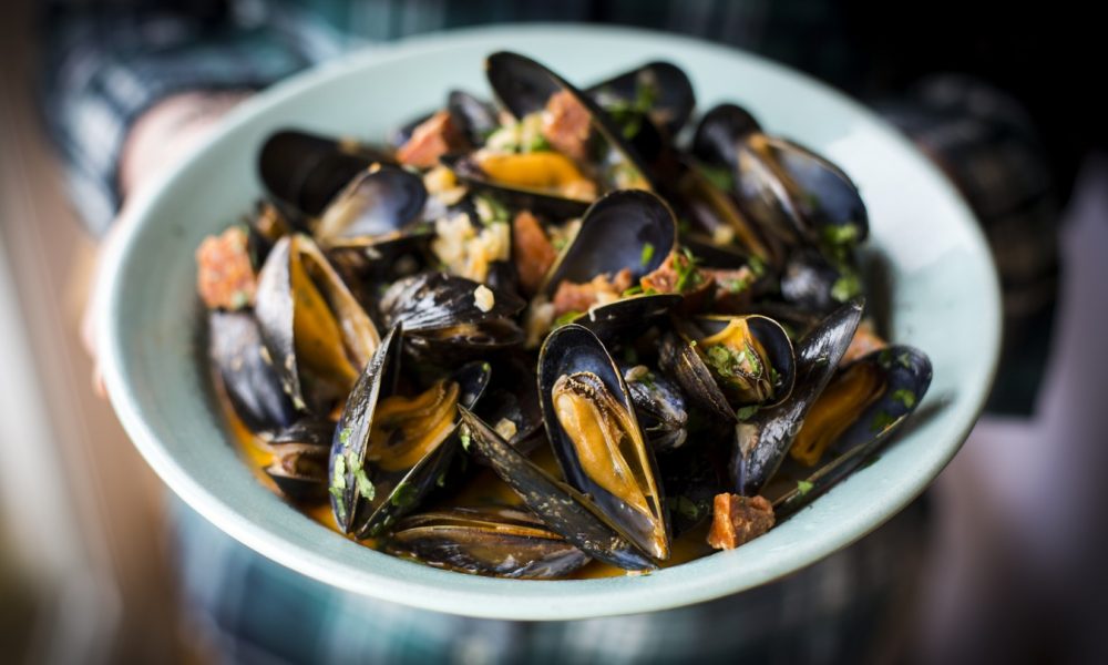 Irish mussels with cider cream sauce – Blessing CALD