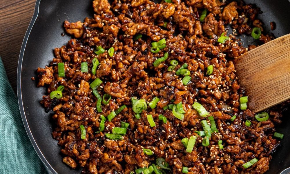 Korean Ginger Minced Pork Rice Bowl – Blessing CALD
